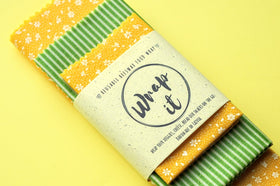 Eco-Friendly Beeswax Wraps - Natural Alternative to Plastic – WRAP IT ...