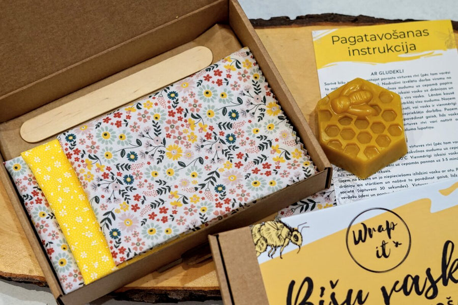 DIY Beeswax Wrap Kit | Make Your Own Reusable Food Wraps – WRAP IT WRAPPER