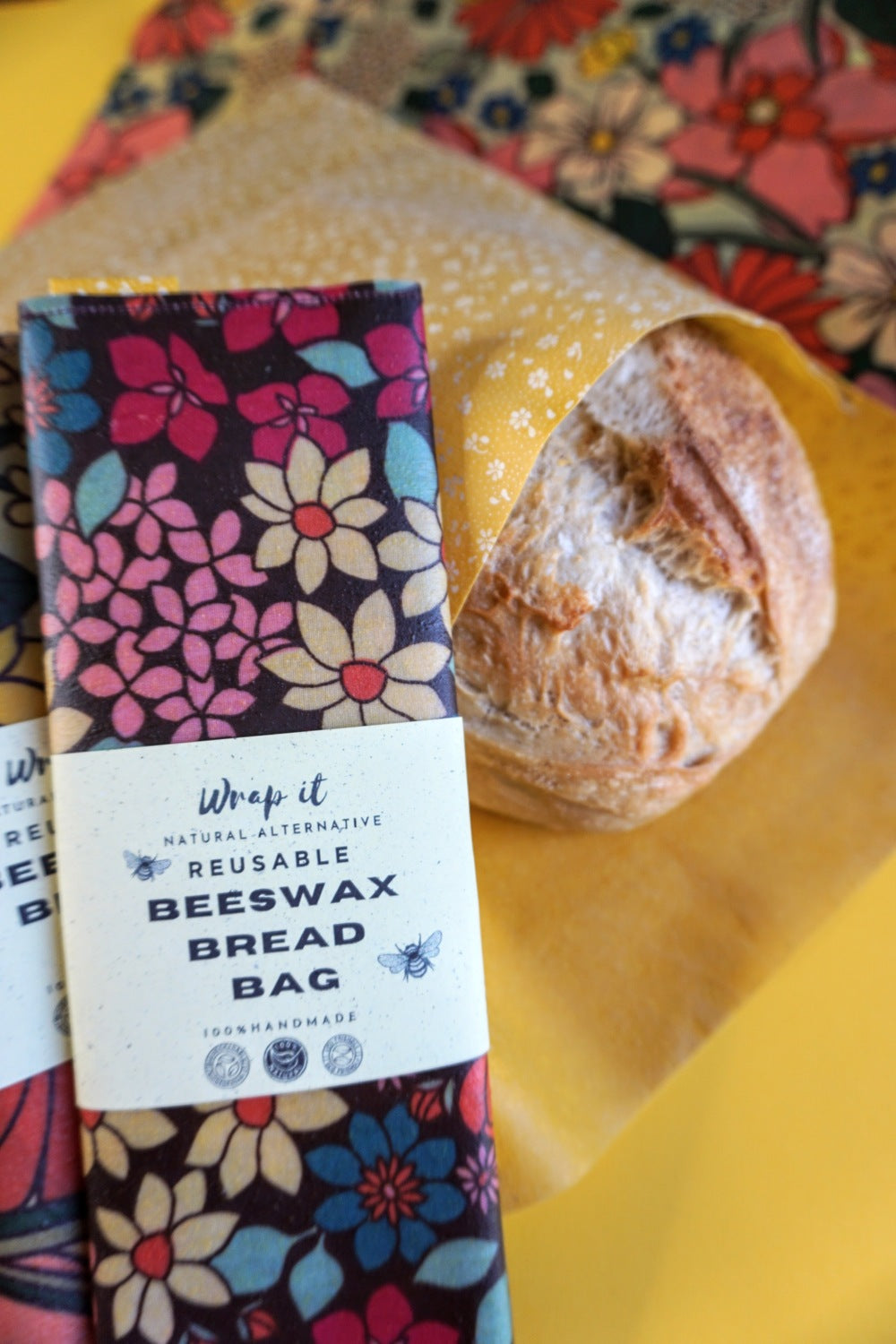 Reusable Bread Bag - Eco-Friendly Bread Storage Solution – WRAP IT WRAPPER