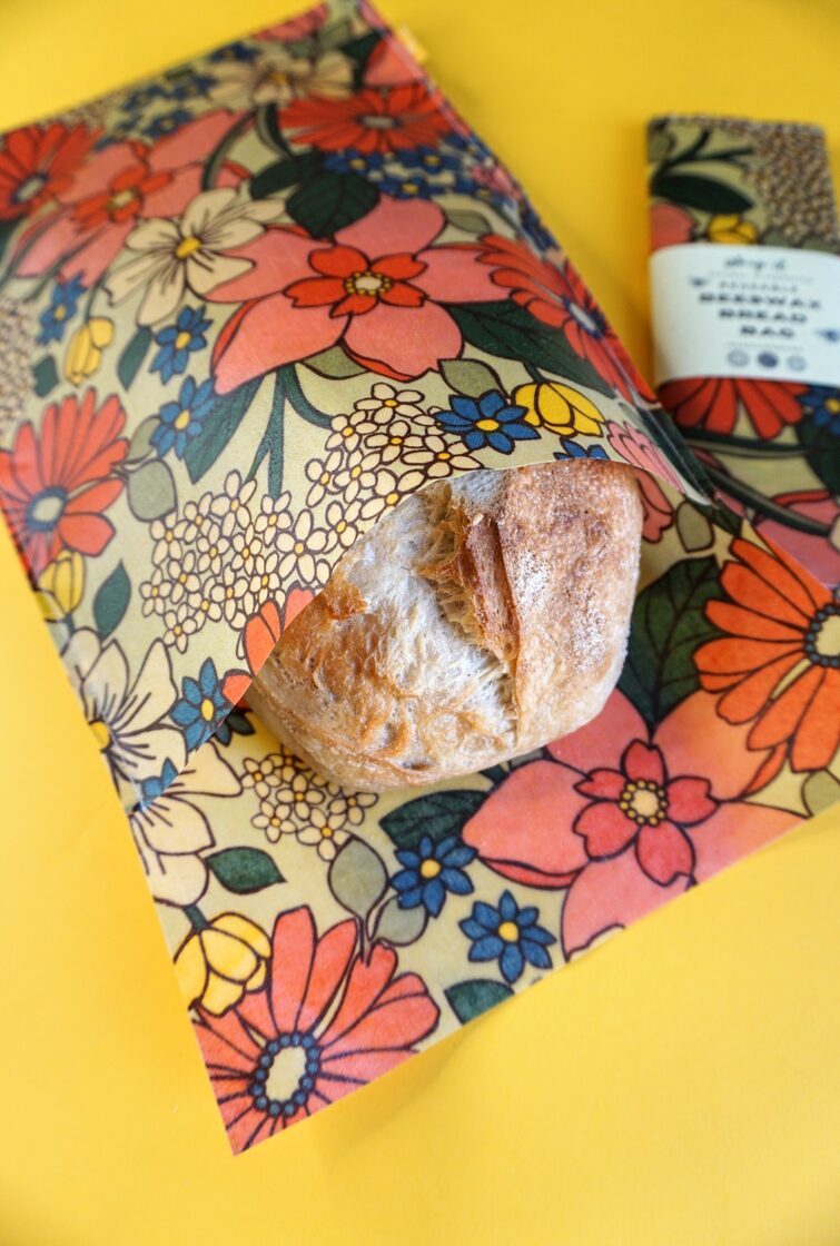 Reusable Beeswax Bread Bag - Eco-Friendly Bread Storage Solution – WRAP ...